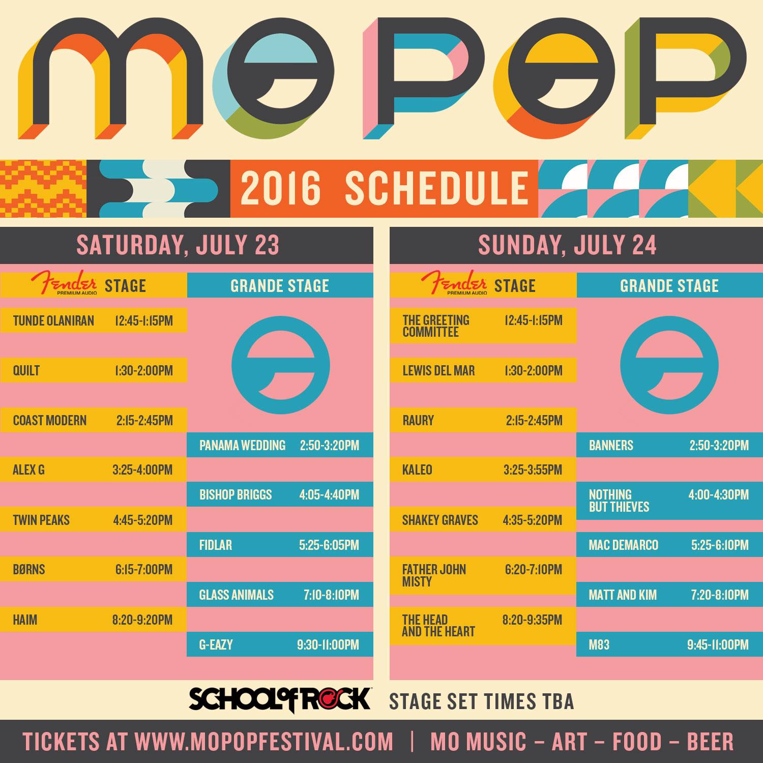 Hip In Detroit: Mo Pop Brings Matt & Kim, Shakey Graves, Fidlar and ...