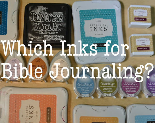 Which Inks for Bible Journaling? | The Girl with the Star-Spangled ...