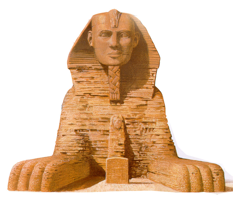 Glória ao Egito: O enigma da esfinge - Decifra -me ou devoro-te!