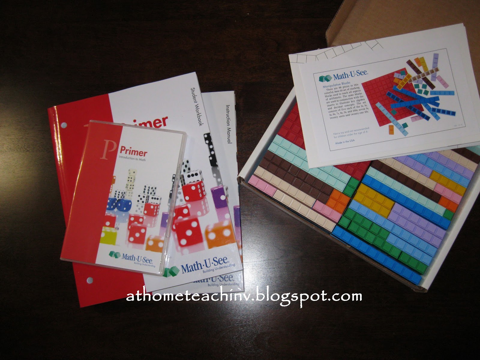 at home teaching V: Math Curriculum!
