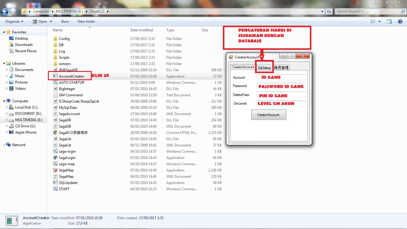 Cara Membuat Server [ECO] Offline ~ TIPS & TRIK EMIL CHRONICLE ONLINE