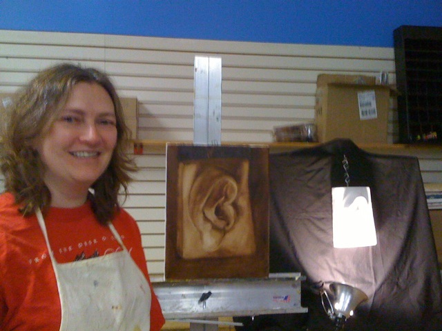 Terry Strickland Art: 7 Steps to Plaster Cast Painting For Artists