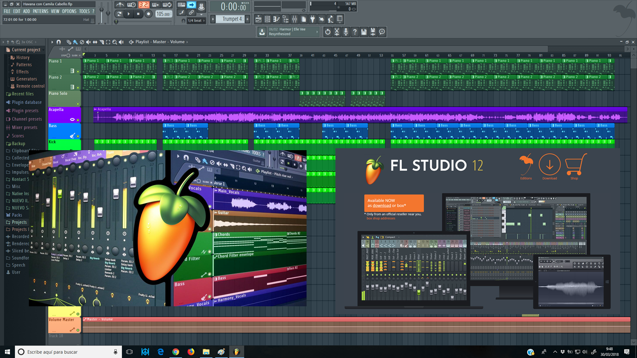 Creando música digital: FL Studio DAW - Consejos y Trucos - Manual resumen de uso