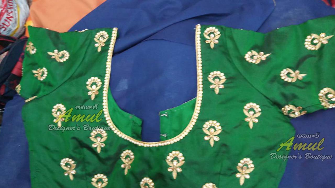 Maggam work 2018 Latest Model by Amul Designer Boutiqe Designs ...