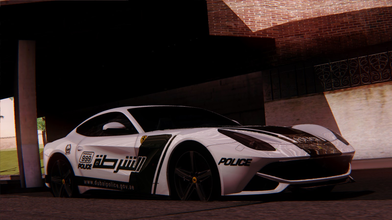 Dubai Police Ferrari FF (Mod Is F12)