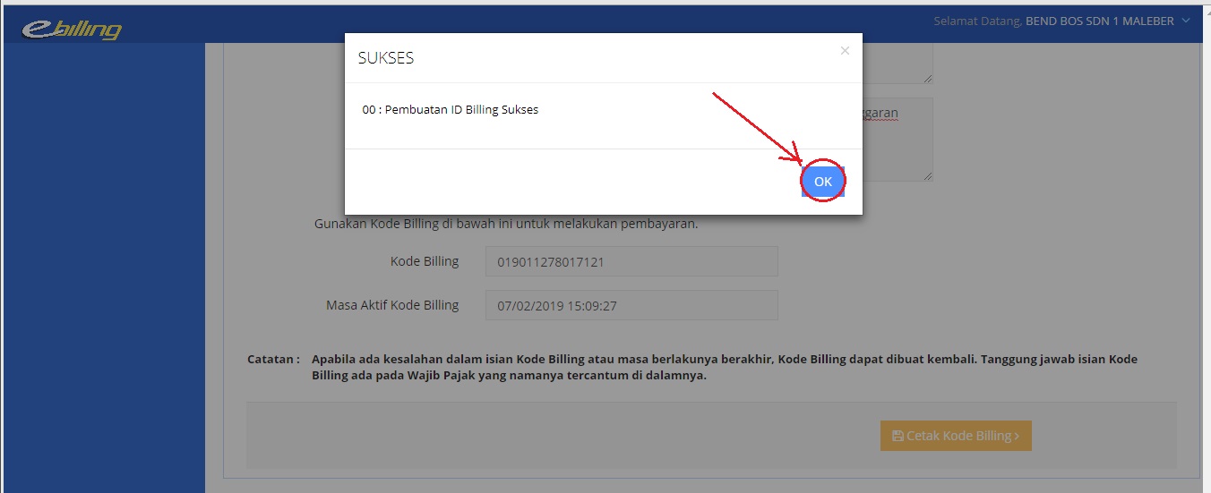 Cara Cetak e-Billing Surat Setoran Elektronik Pajak Terbaru 2019