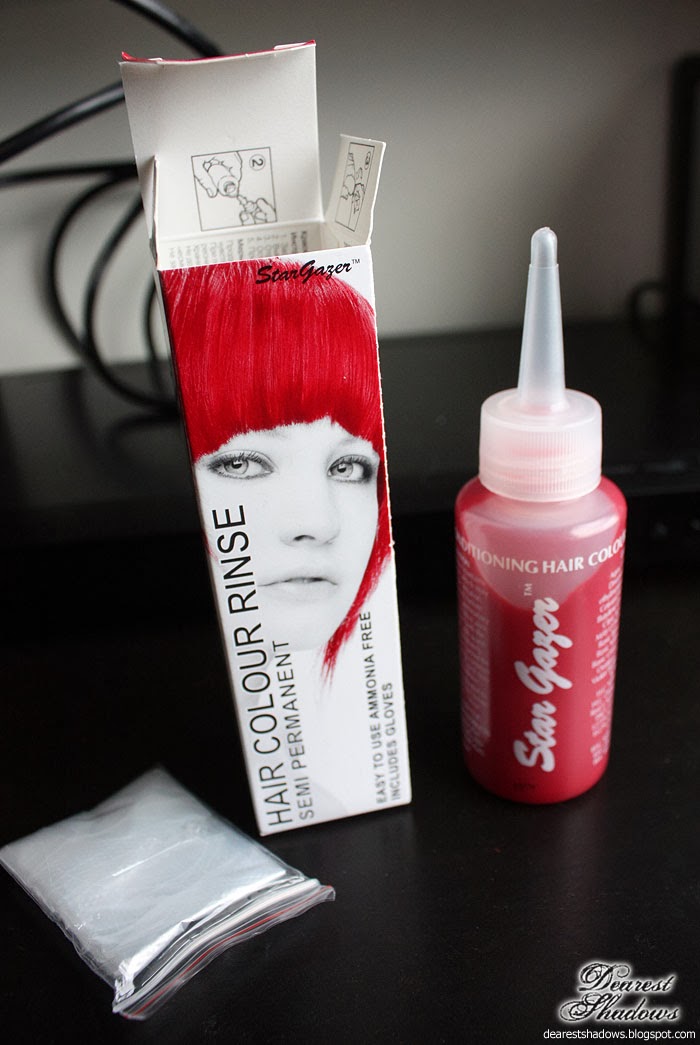 Dearest Shadows: Red Hair & My Red Dye Experimentations