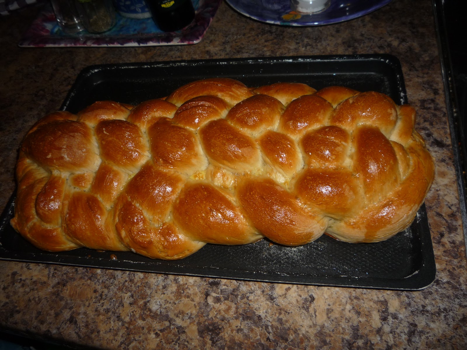 The Begrudging Baker: Eight-strand Plaited Loaf