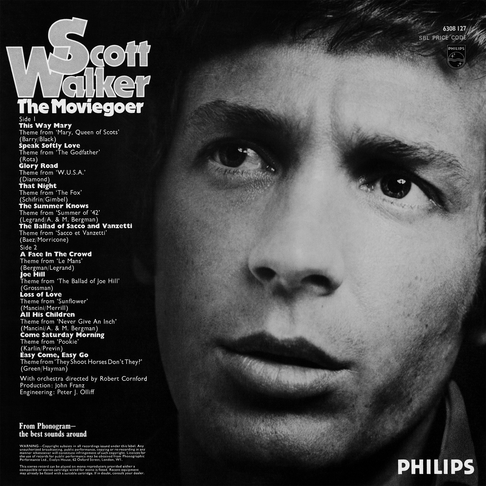 Stereo Candies: SCOTT WALKER "THE MOVIEGOER" (1972)