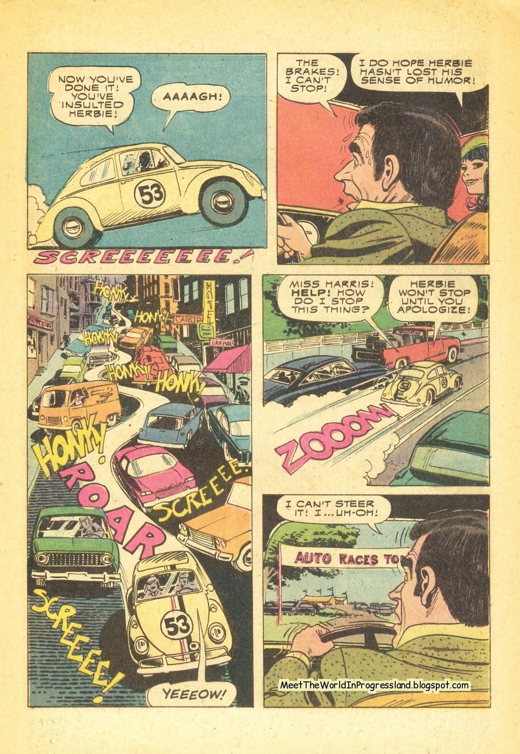 Meet The World: Herbie (The Love Bug) Rides Again - 45th Anniversary