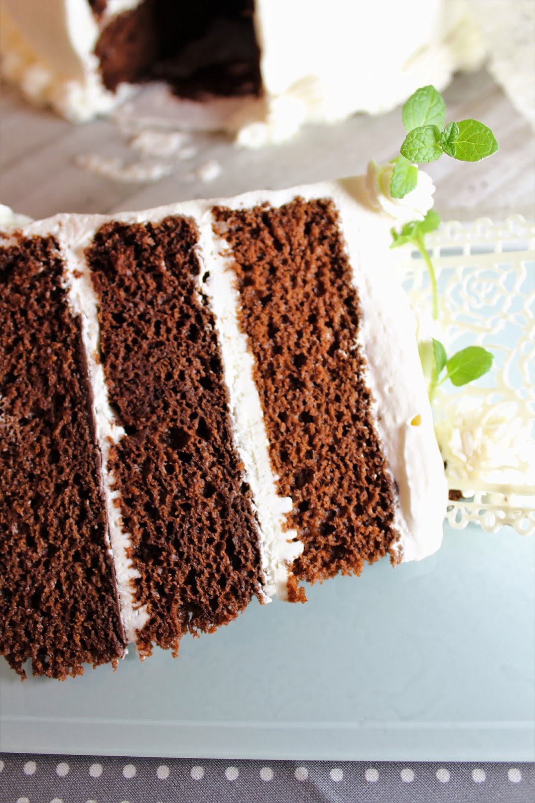 Chef Tess Bakeresse: Chef Tess' Favorite Chocolate Layer Cake