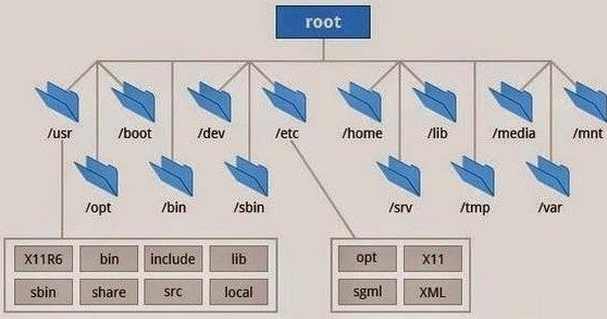 Struktur File System Pada Linux | TEKNIK TELEKOMUNIKASI