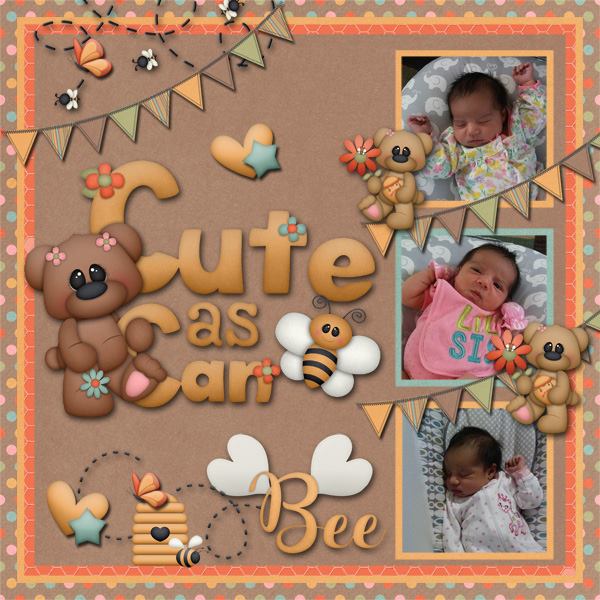 BoomersGirl Designs: "Honey Bees" Digital Kit