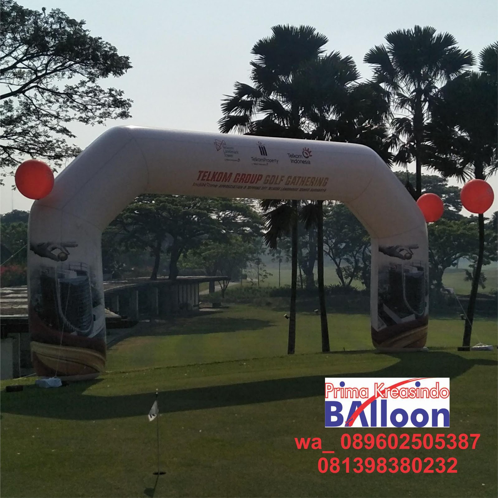 Balon Gas Terbang: Balon gapura pvc 1