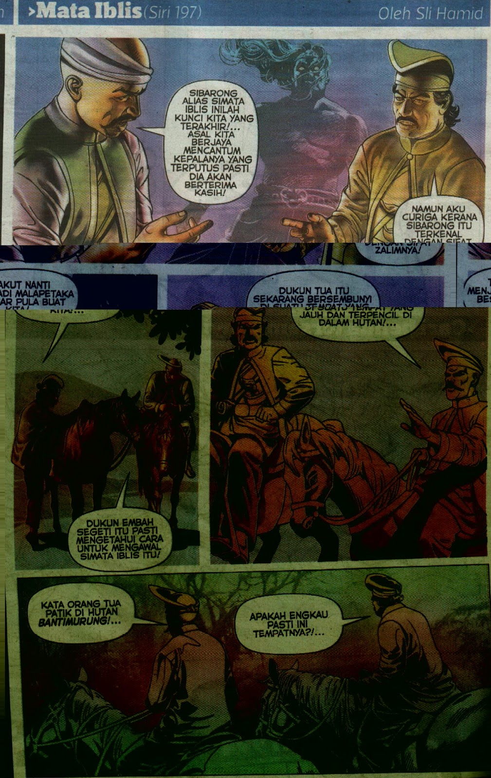 Komik Mata Iblis: mata iblis 197