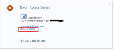 SharePoint Troubleshooting Solutions: Disabling Request Access link ...