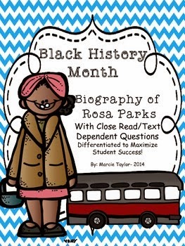 Classroom Freebies Too: Black History Month- No Prep!