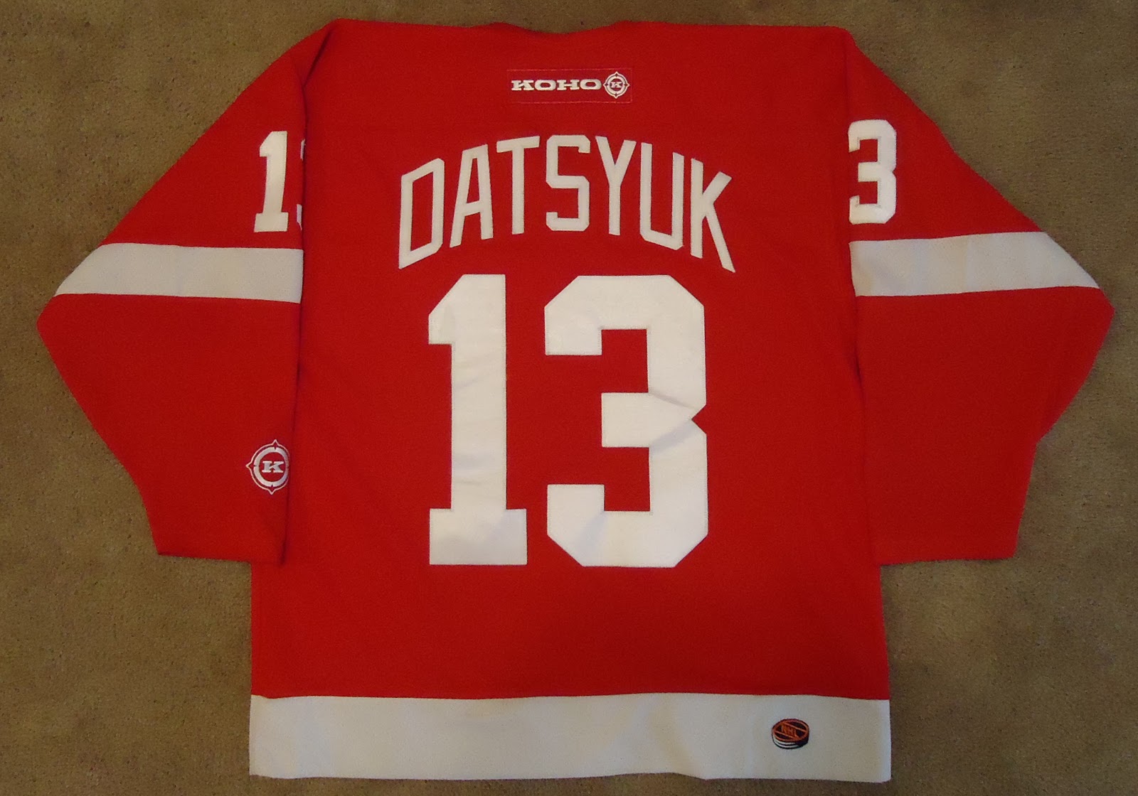 Card Boarded: Jersey Collection: Pavel Datsyuk