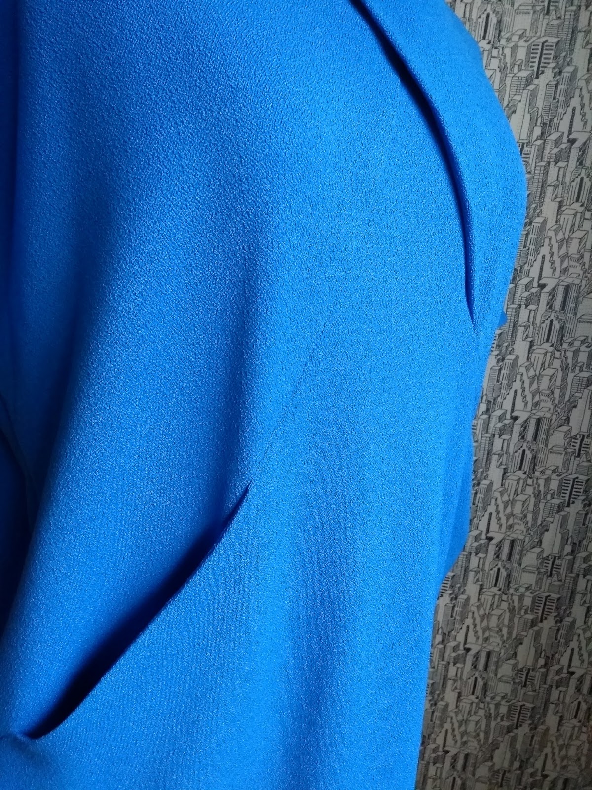 Stitch on the Line: The first of my MAKENINE - The Drapey Knit Dress