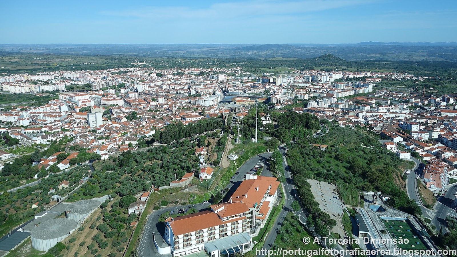 A Terceira Dimensão - Fotografia Aérea: Castelo Branco