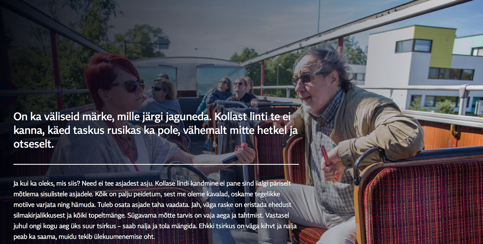 Roman Baskin: me elame kähkukate ajastul