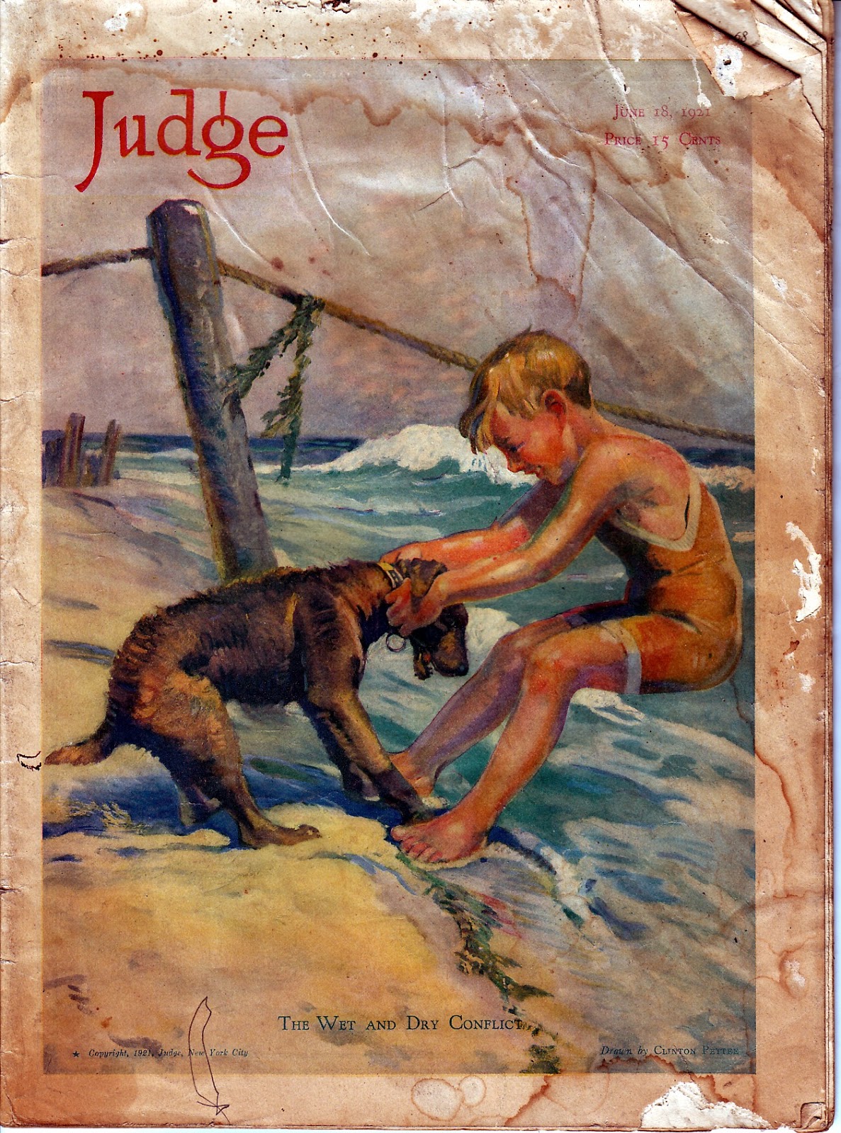 Mike Lynch Cartoons: JUDGE Magazine, June 18, 1921, Volume 80, Number 2068