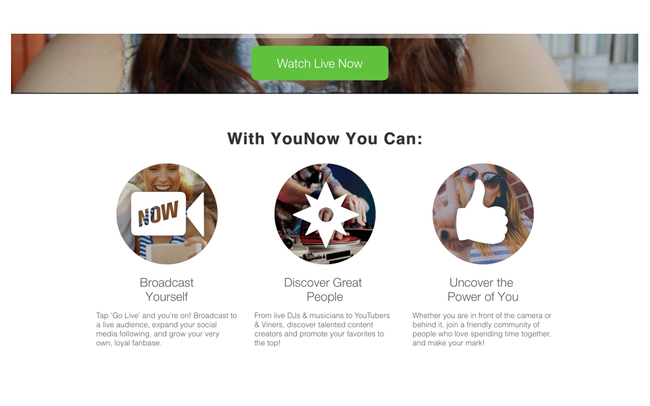 De veiligheid van YouNow