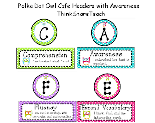 Think * Share * Teach: Monday Made It and a CAFE Freebie!