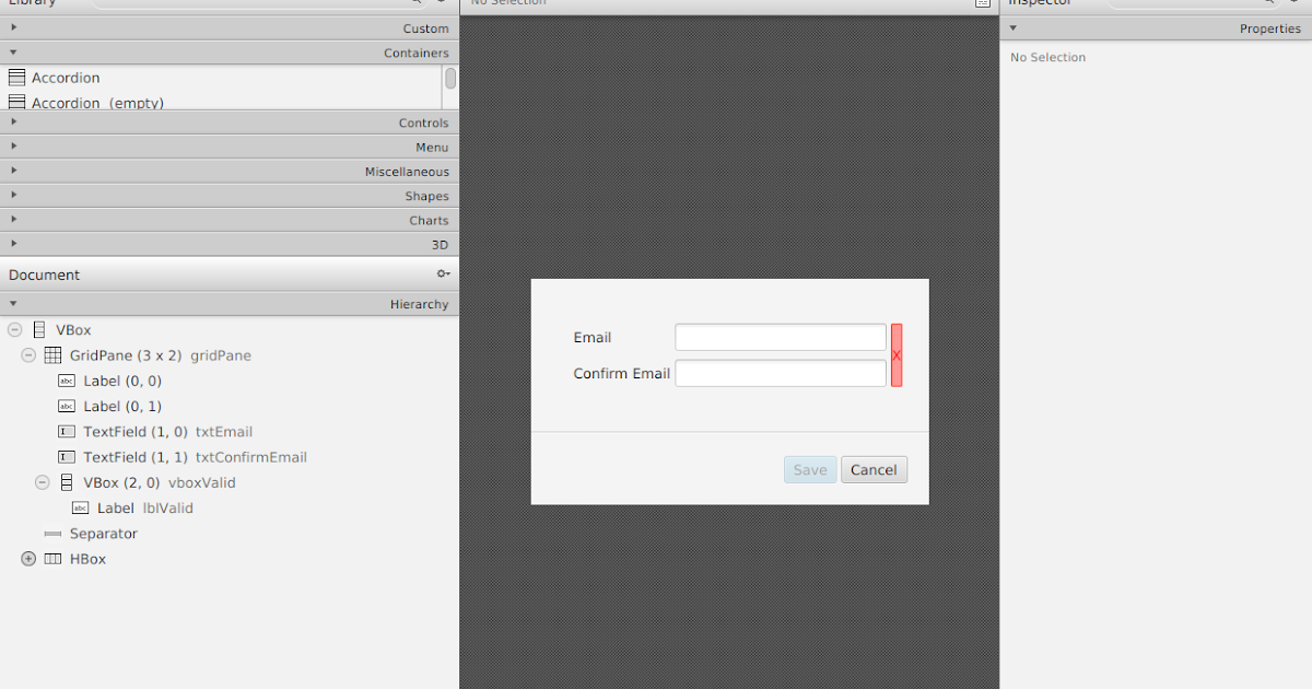 Bekwam Blog: Visual Cues Through JavaFX ChangeListeners