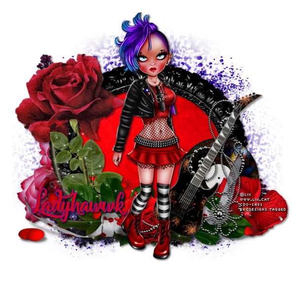 BKC Designs: Rocker Chick PTU Tutorial