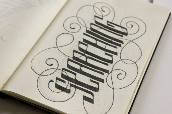 Sketchbook - I Draw Type | Searching Typography