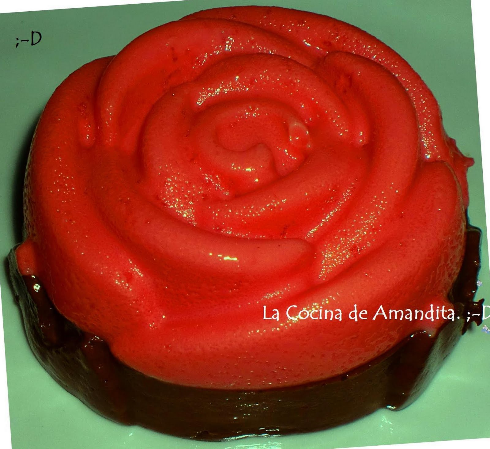 La Cocina de Amandita ;-D: Rosa ¿roja?. Rosa negra.