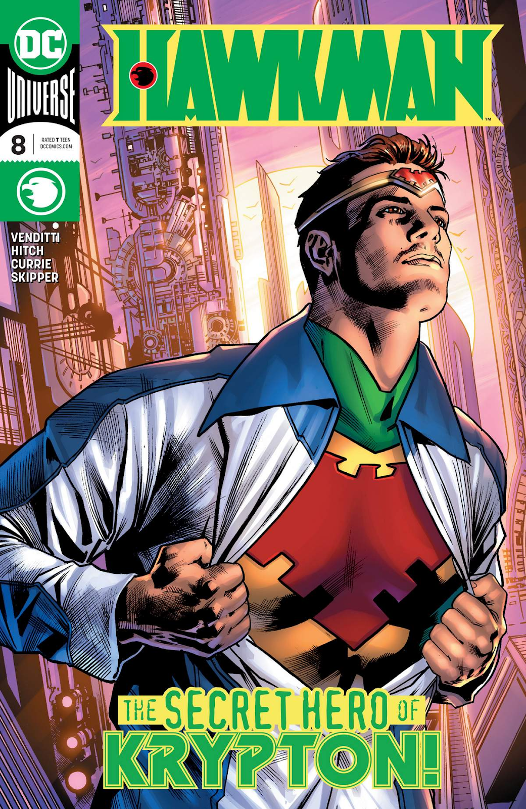MYSTERY COMICS: HAWKMAN #8, de Robert Vendetti et Bryan Hitch