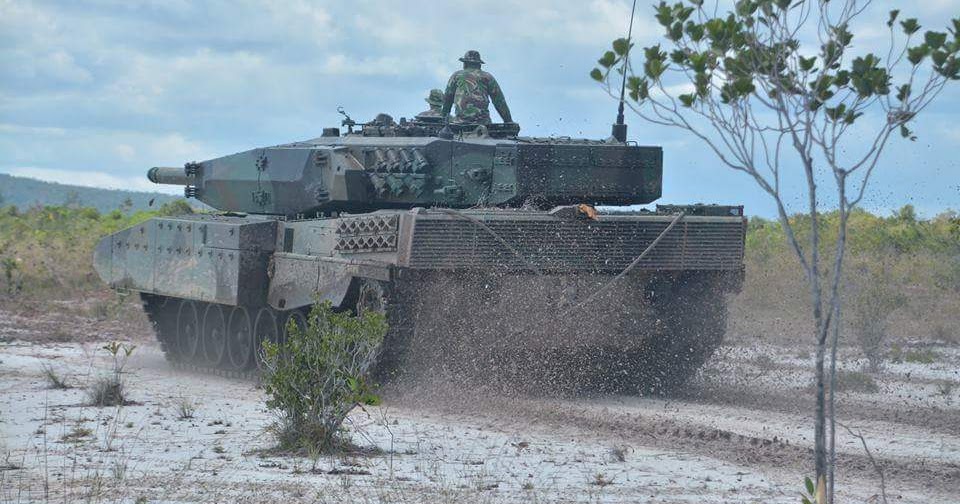 SNAFU!: Indonesian Leopard 2RI MBTs during Combined Arms Exercise in ...