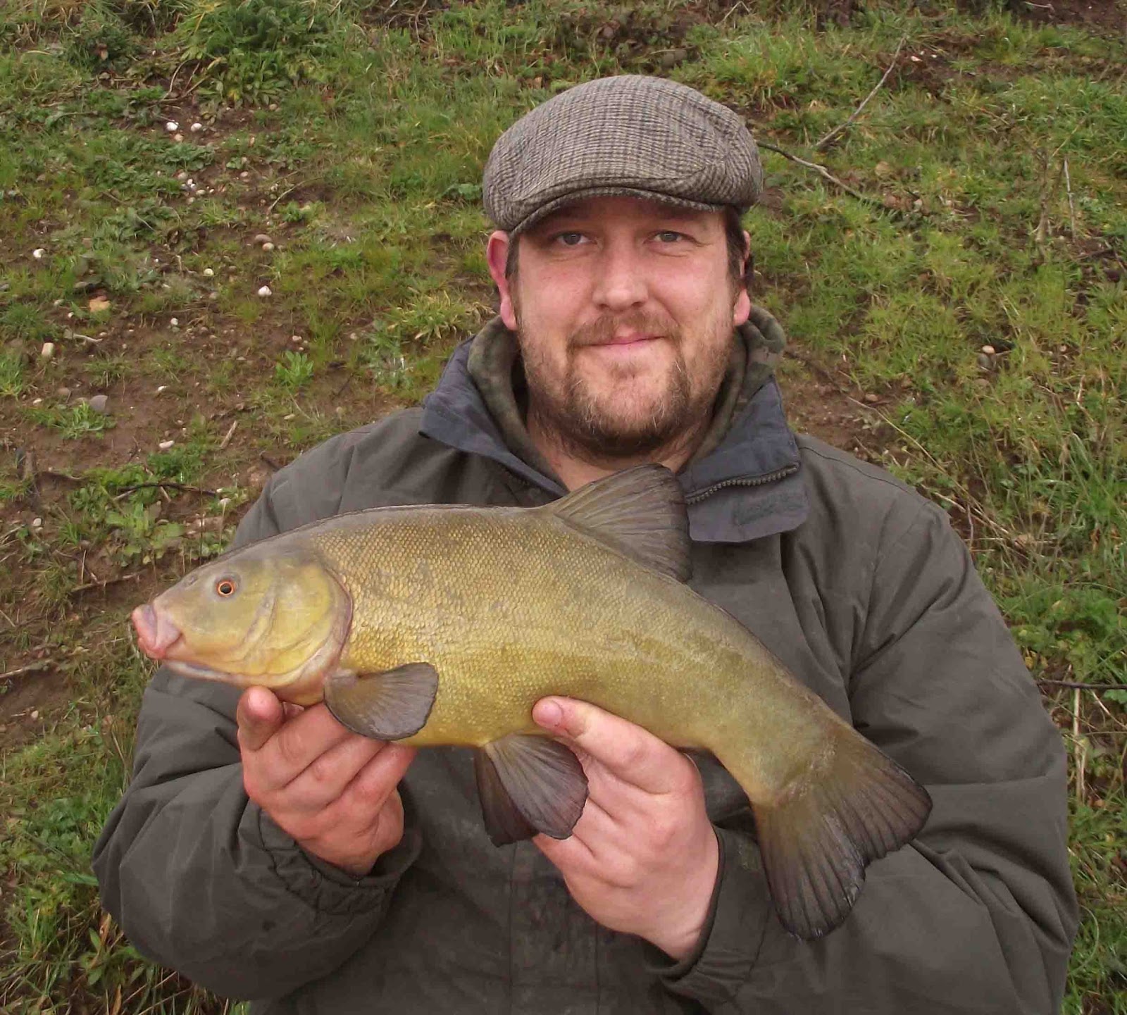 The Lure of Angling: At last... a tench has come along. My lonely days ...
