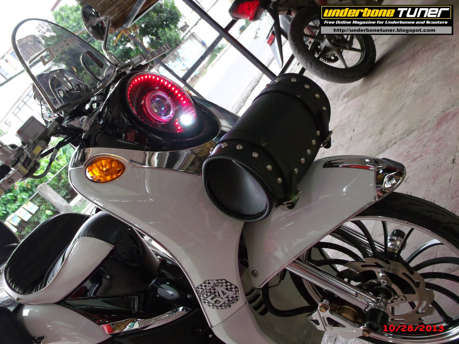 underbone tuner: Featured Bike: Classic Cruiser - Yamaha Fino by Drakes