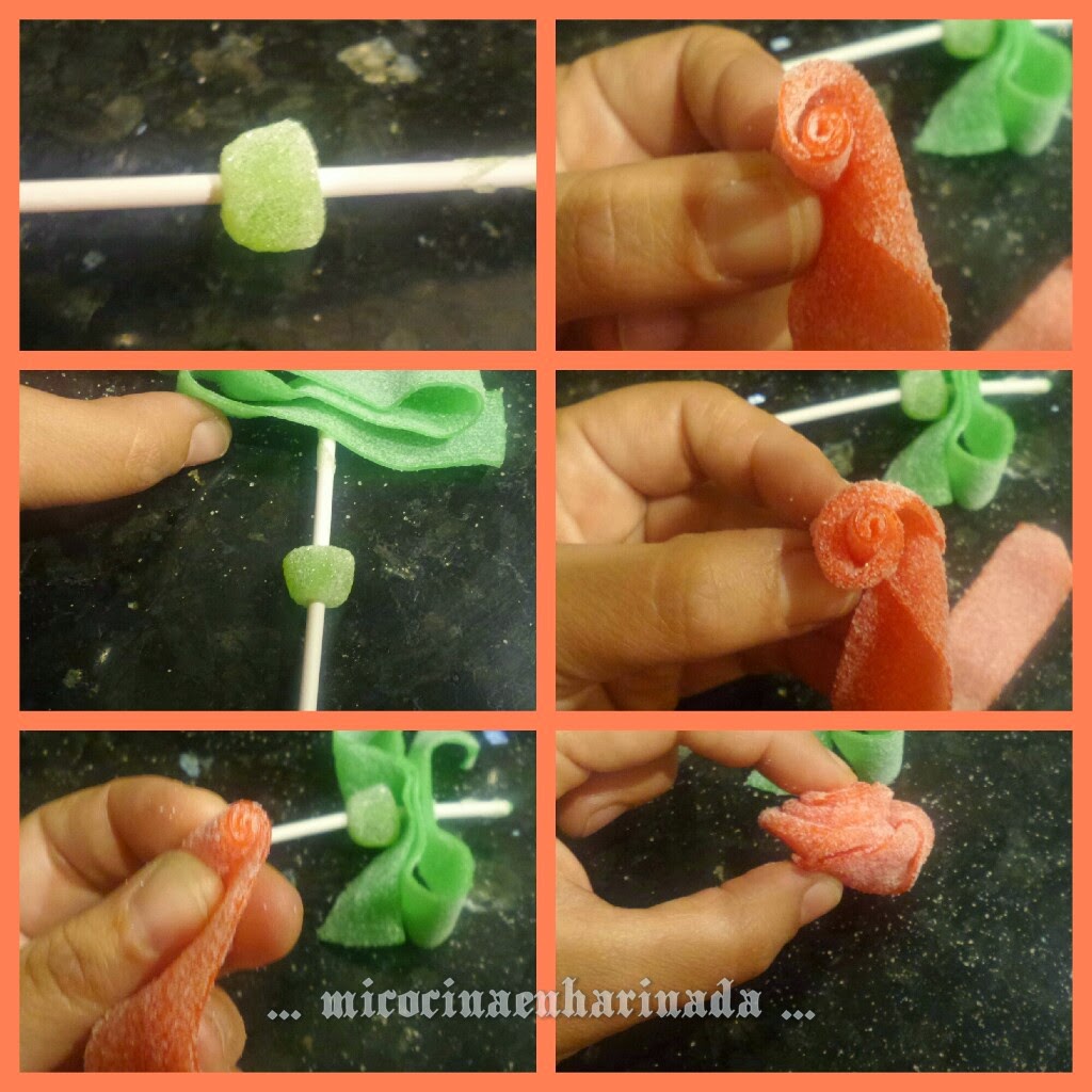 Mi cocina enharinada: ROSAS DE CHUCHE