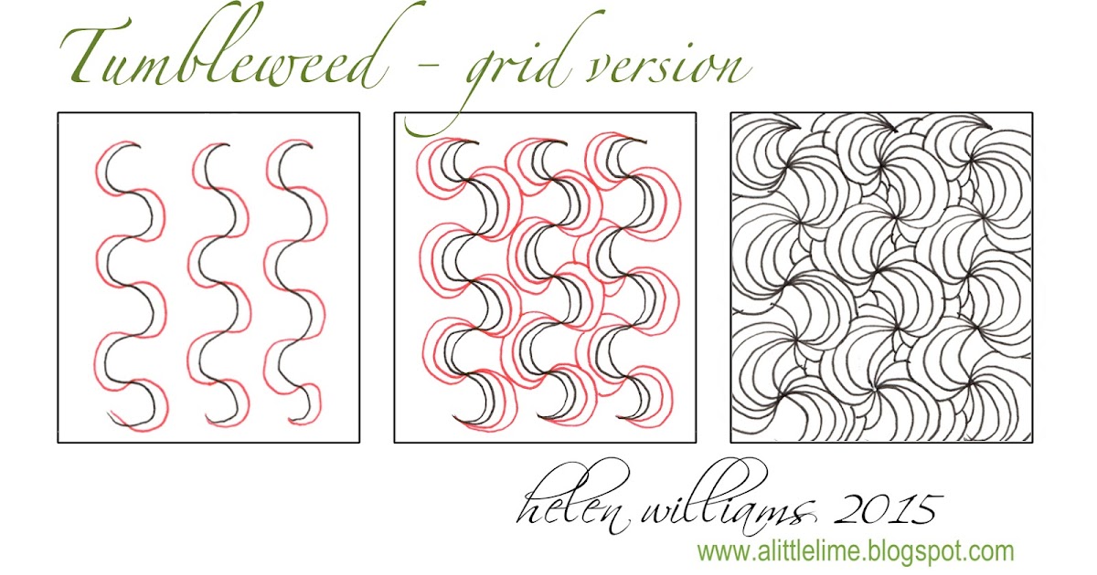 Tumbleweed PATTERN - grid version