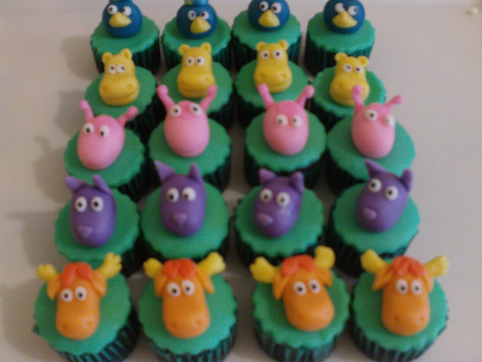 Doce Imaginação: Cupcakes Backyardigans