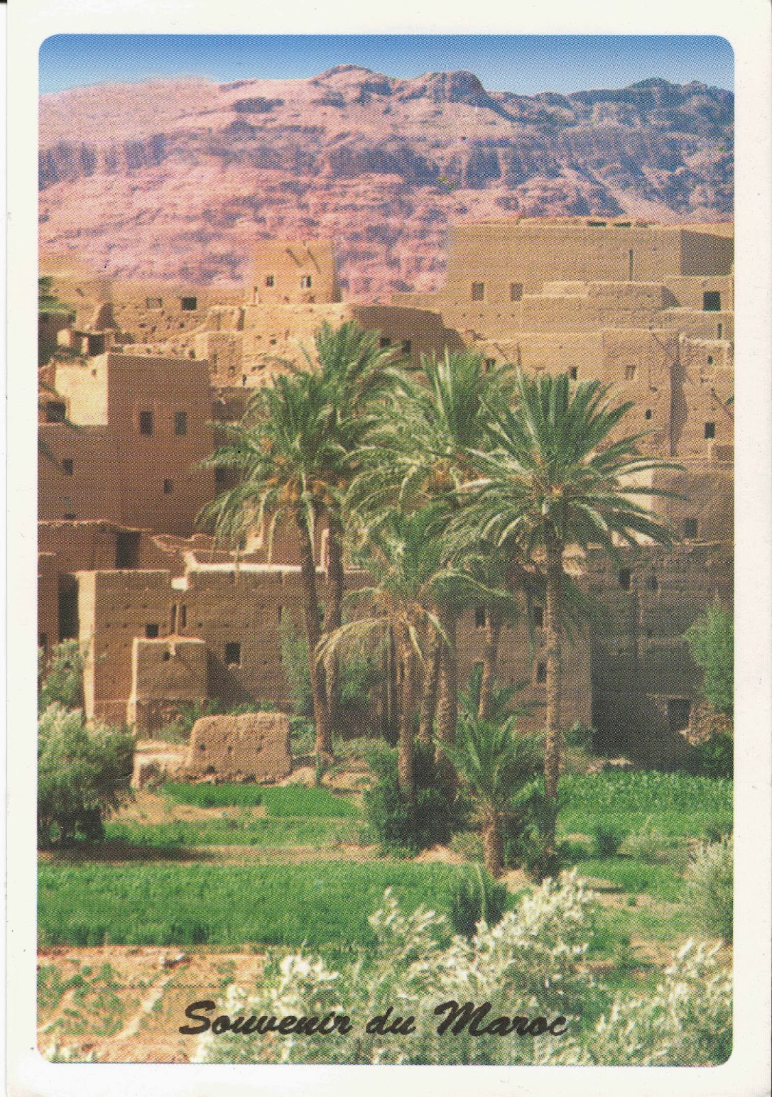 My Postcards: Morocco - Vallée du Drâa