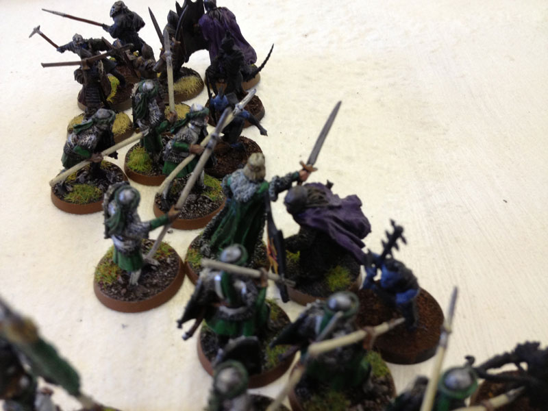 East Grinstead Wargaming Sussex: Hobbit SBG - Arnor vs Hunter Orcs