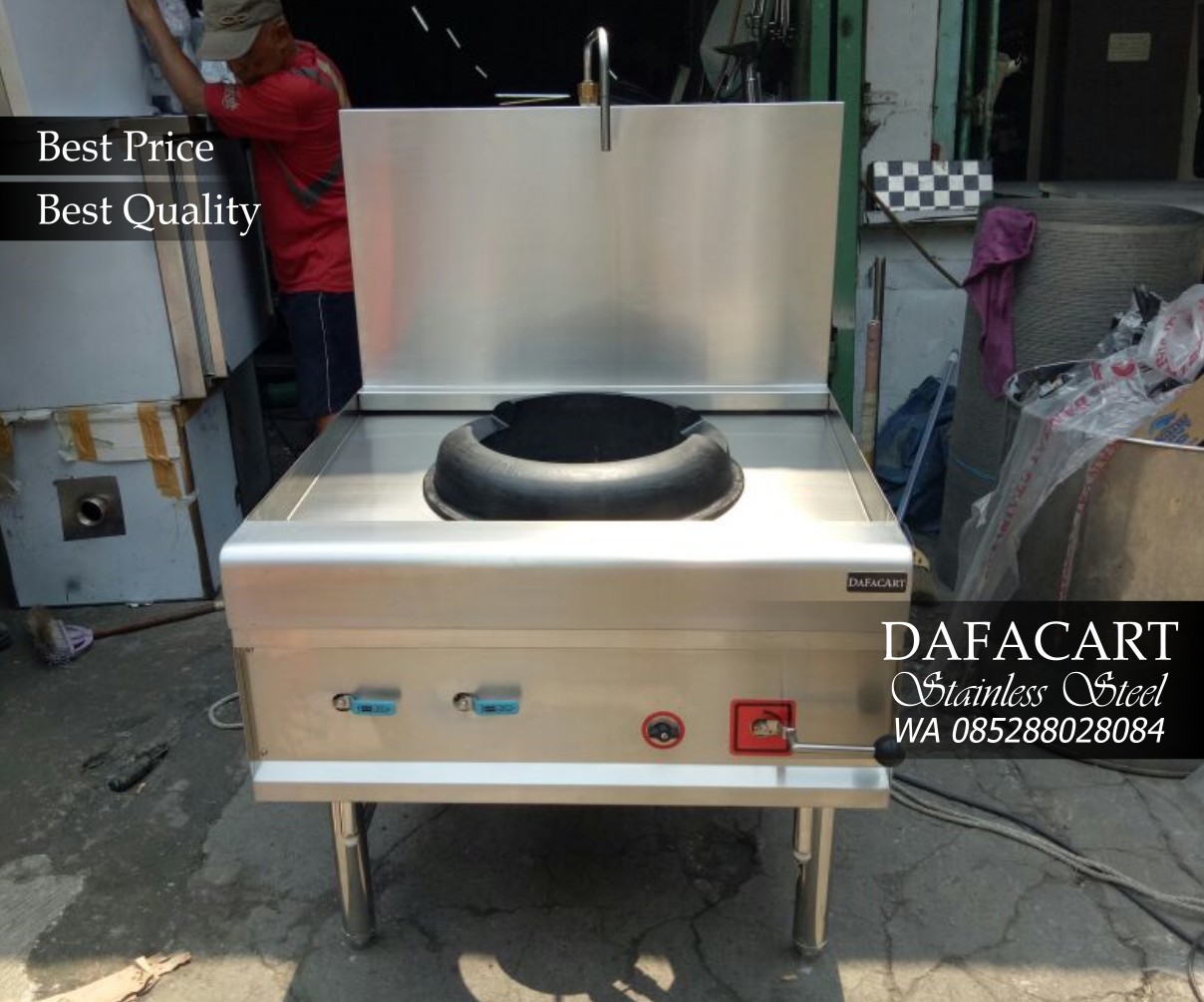 DAFACART Stainless Steel: Gas Kwali Range 1 Burner / Kompor Gas Tungku ...