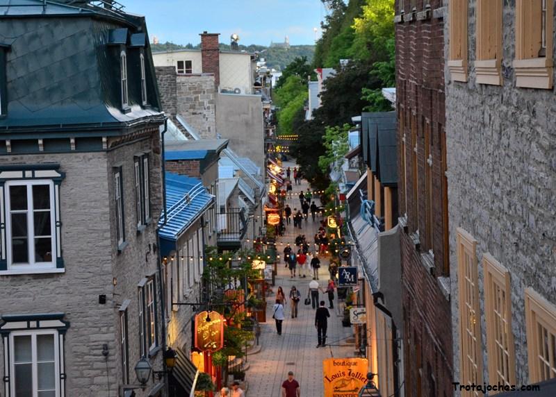 Qué ver durante dos días en Quebec. Planes para niños. | Trotajoches