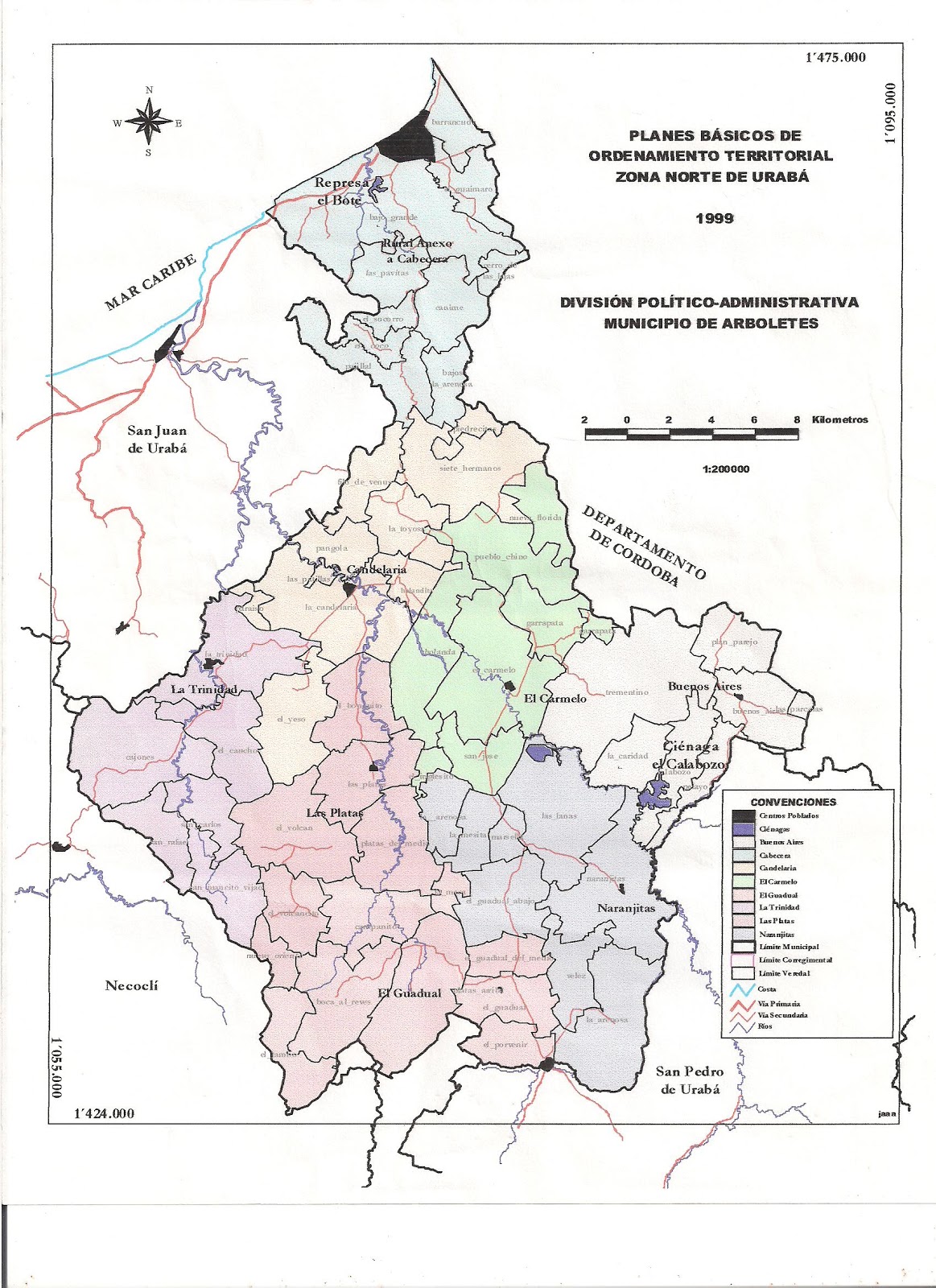 Municipios del Uraba