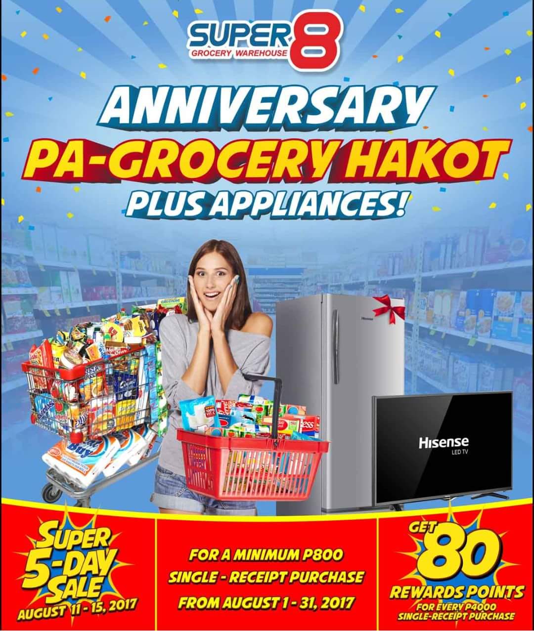 8 Things I Love about Super 8 Grocery Warehouse | Super 8 Anniversary ...