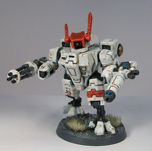 The Zhodani Commando: Showcase: Tau XV8 Crisis Battlesuits
