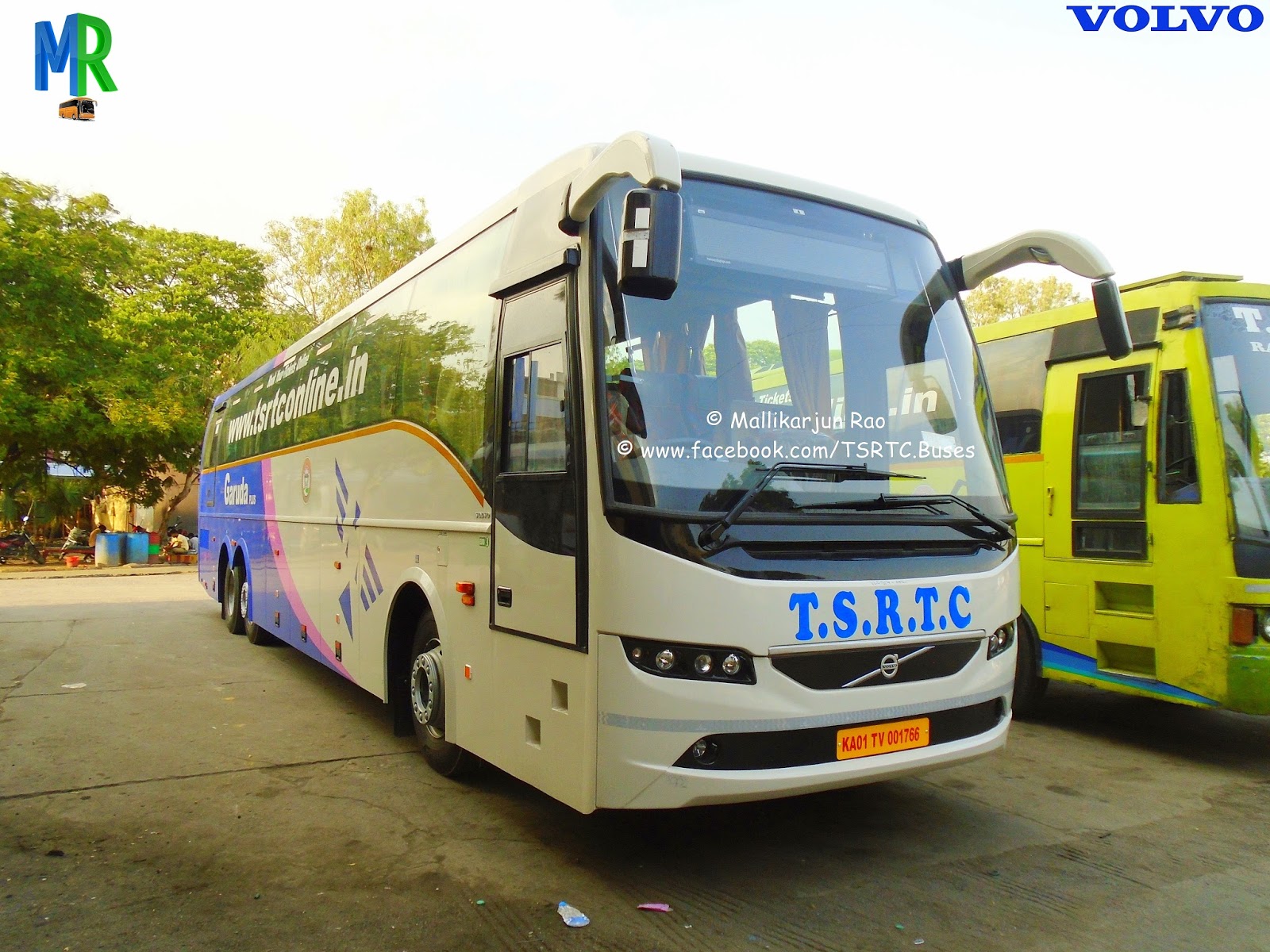 TSRTC GARUDA PLUS Buses VOLVO B9R I-Shift and Scania 13.7m