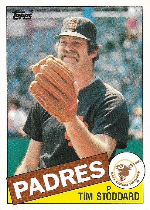 1985 Topps: #113T - Tim Stoddard