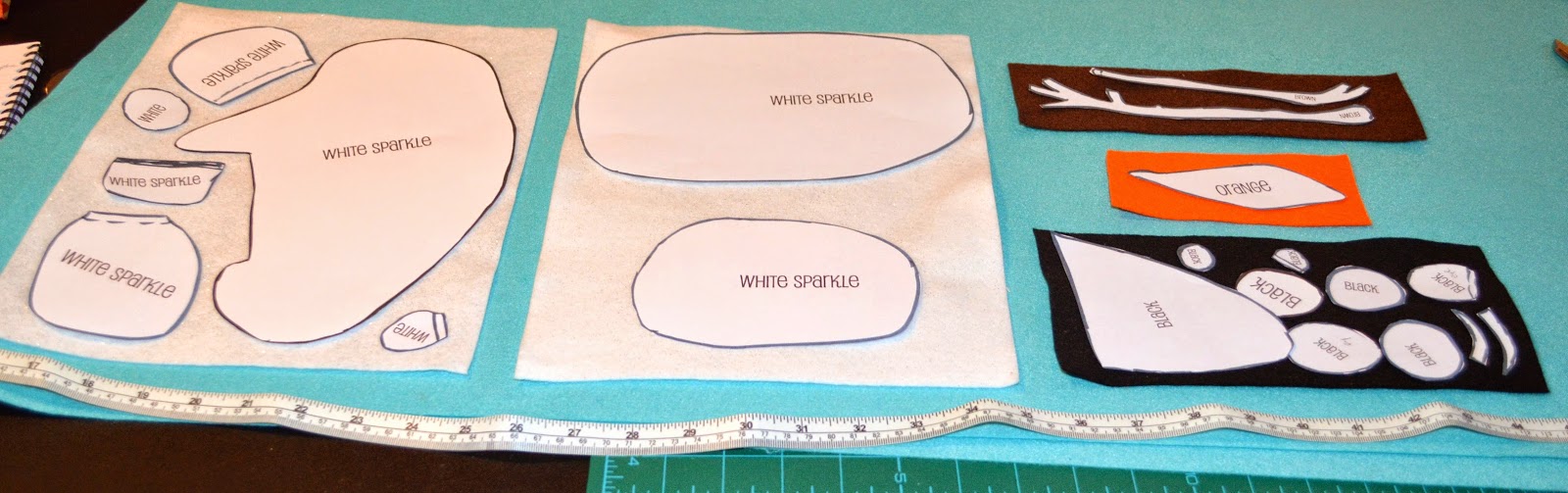 The Crafty Nomad: D.I.Y Olaf Growth Chart Tutorial