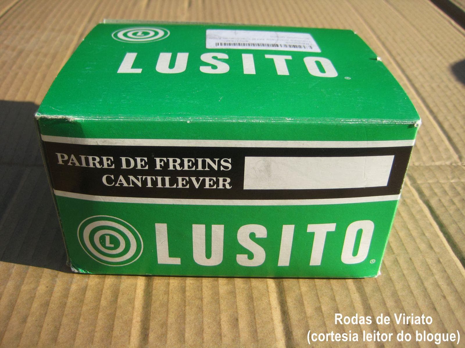 Jogo de travões Lusito Cantilever na caixa original